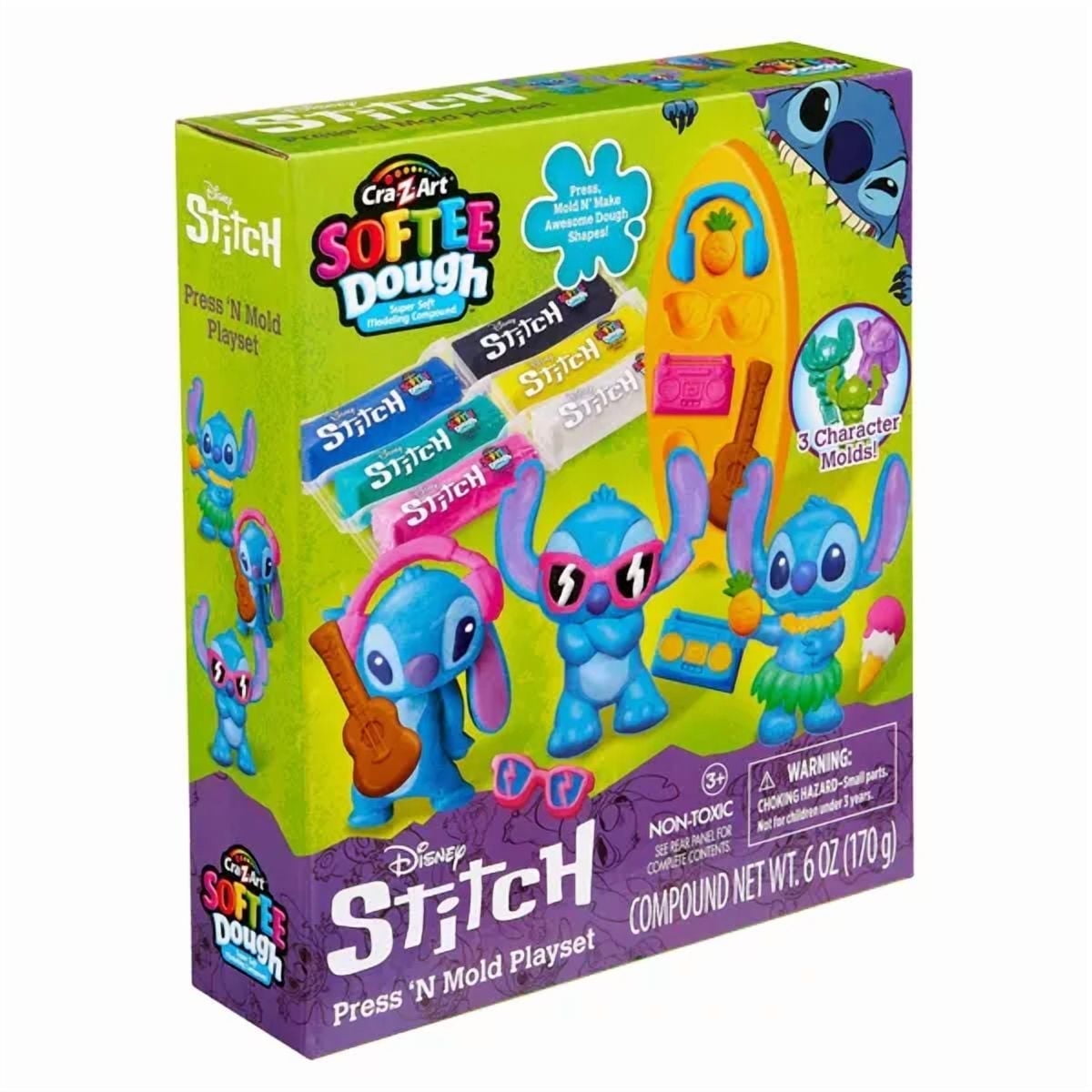 Disney Stitch Press N Mold Playset - Walmart.com