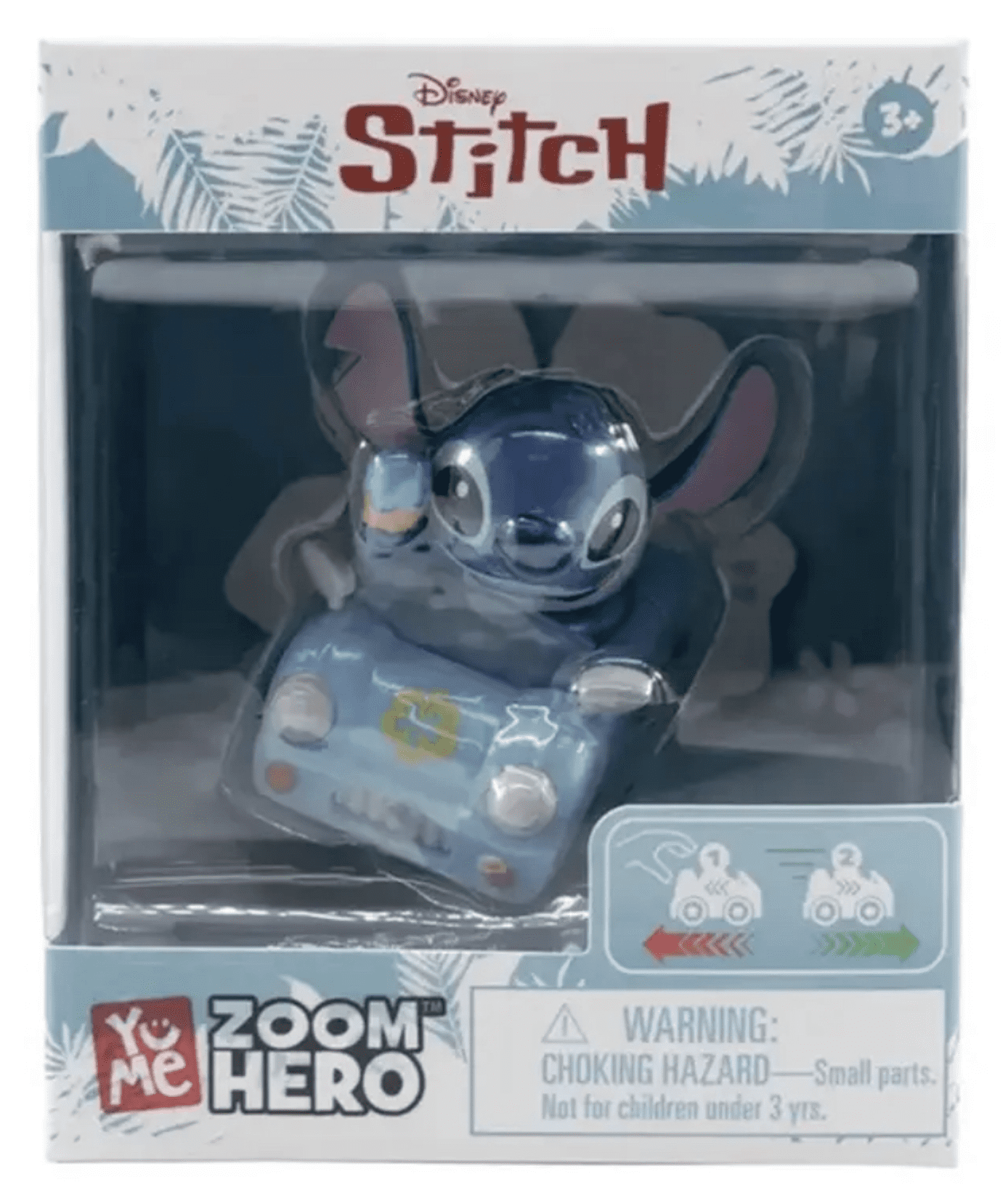 Disney Stitch Pull Back Car #4 Baby Blue - Walmart.com