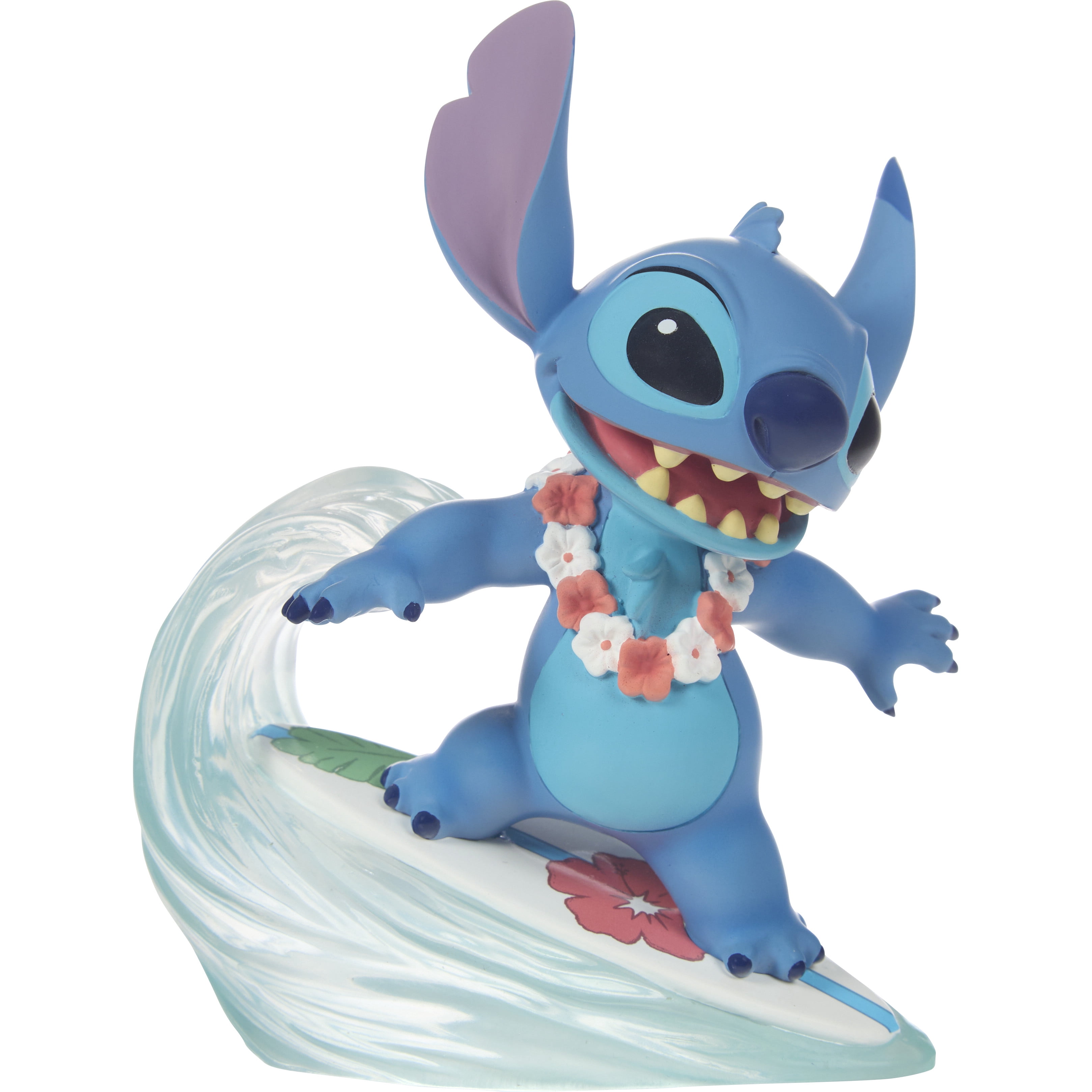 Disney Stitch Riding The Waves Precious Moments Figurine, Count 1 ...