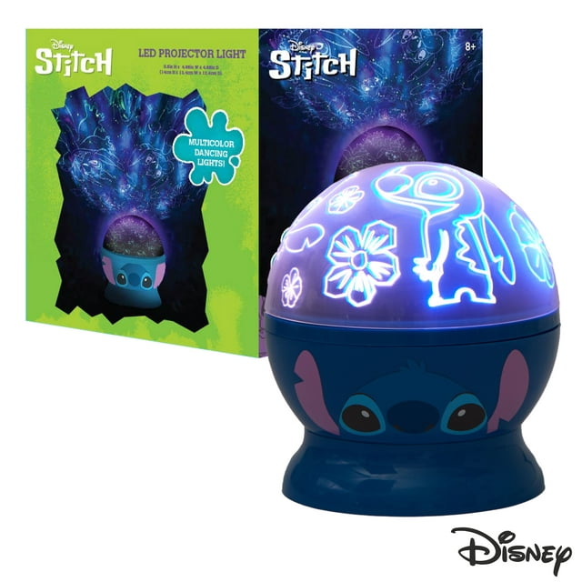 Disney Stitch Rotating Projector Lamp, 5.5" - Walmart.com