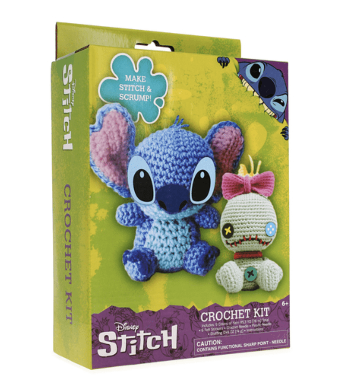 Disney Stitch & Scrump Crochet Kit - Collector's Set, Cute Gift Idea ...