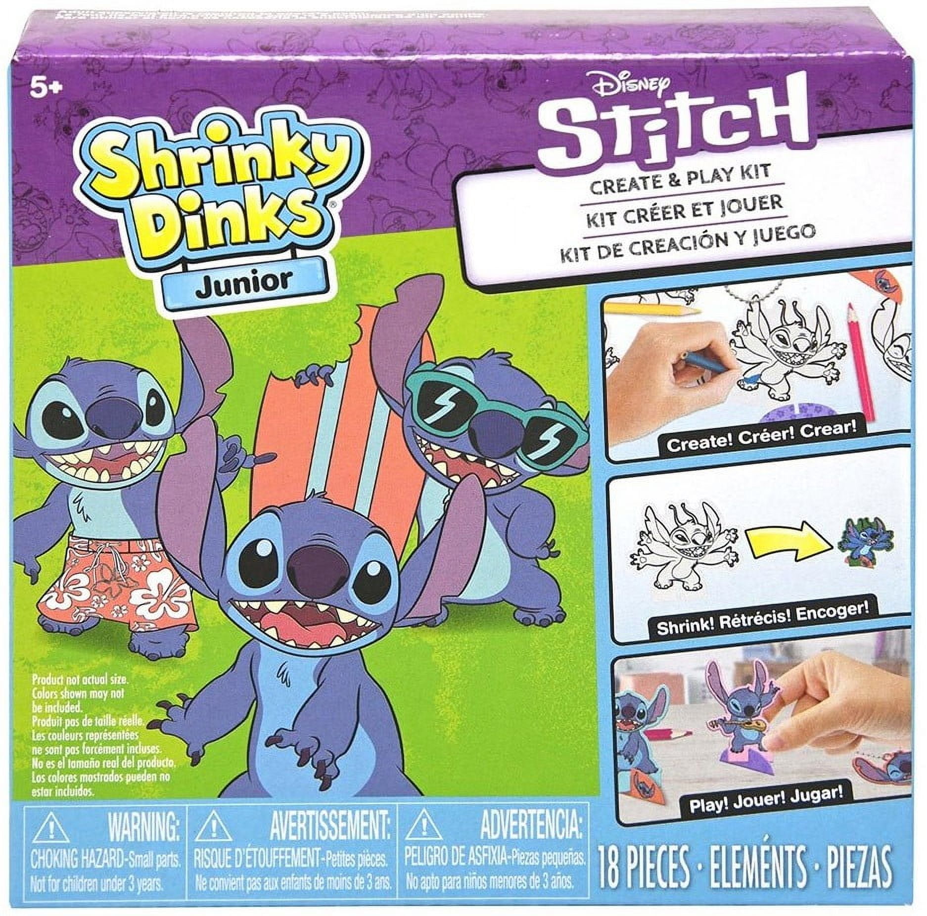 Disney Stitch Shrinky Dinks Create and Play Kit Craft Kids Art Gift ...
