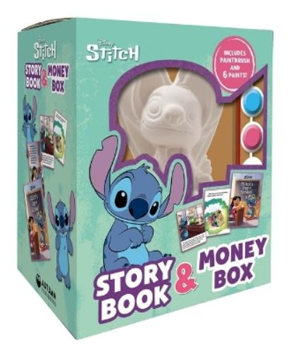 Walt Disney Disney Stitch: Story Book & Money Box (Paperback) - Walmart.com
