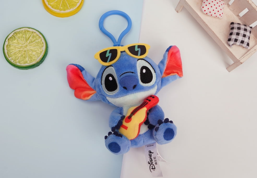 Disney Stitch Strawberry Bear Plush Bag Pendant Winnie the Pooh Three ...