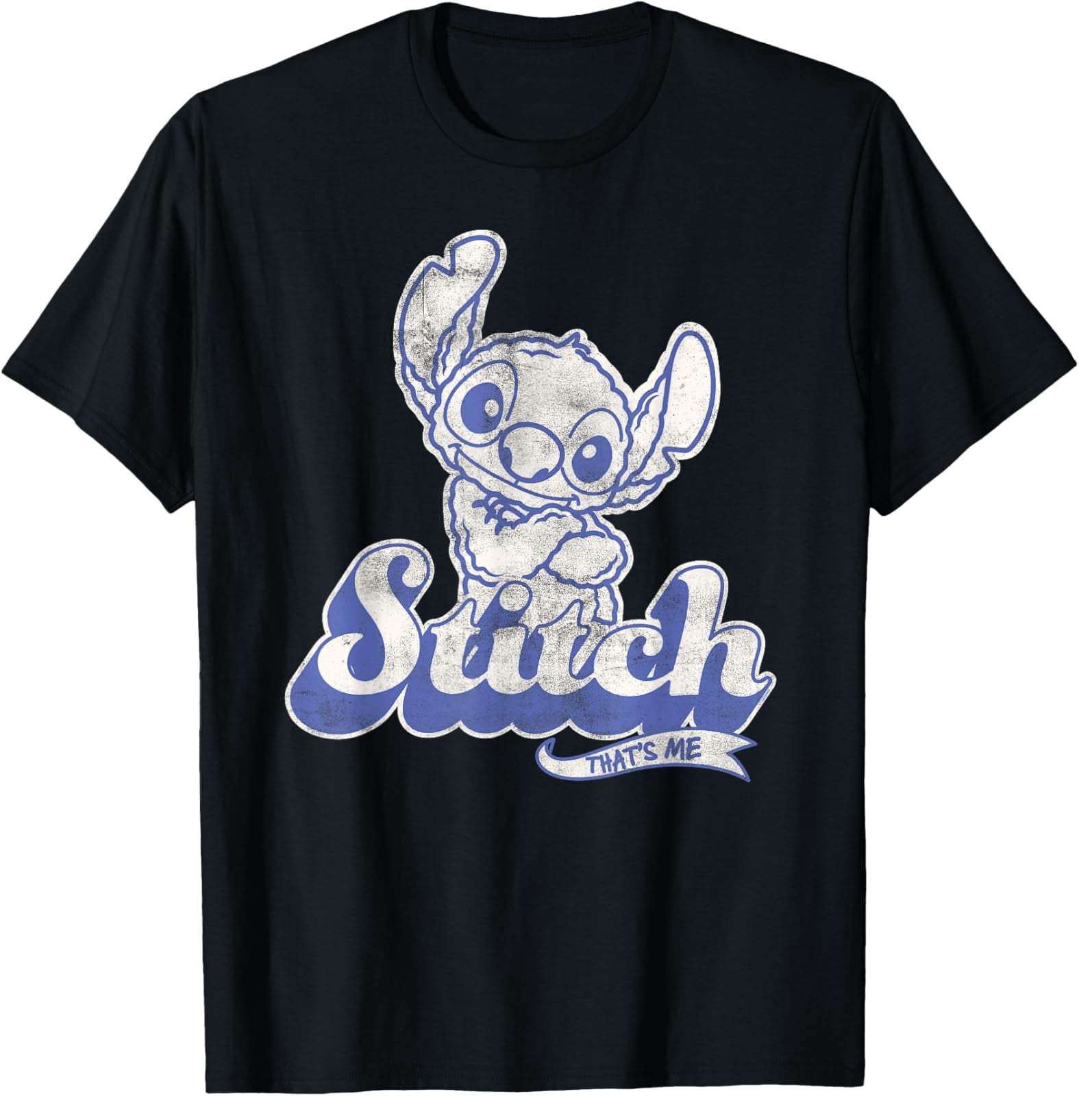 Disney Stitch "That's Me" Fluffy Summer Vibes Vintage Look T-Shirt ...