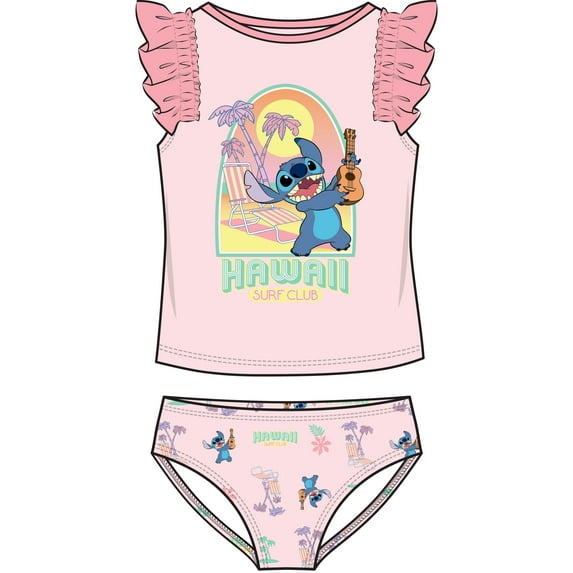 Disney Stitch Toddler Girls Tankini, Sizes 2T-4T - Walmart.com