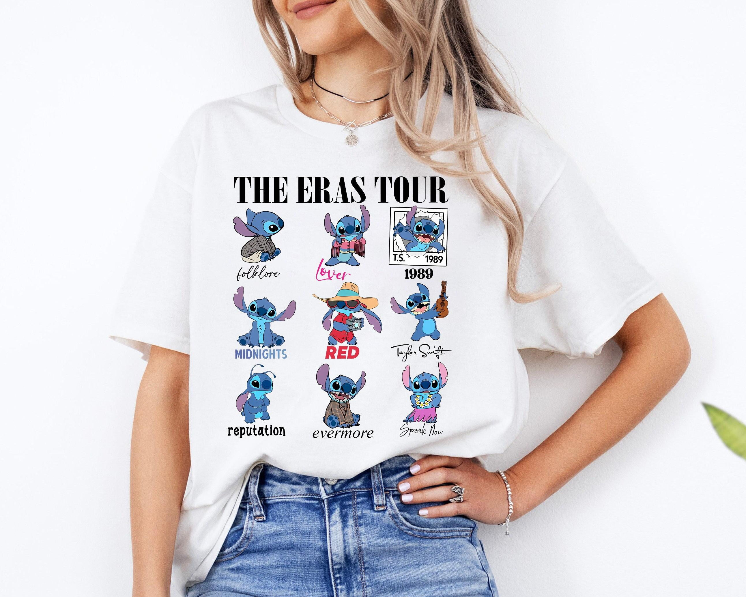 Disney Stitch Tour Shirt, Stitch Version T Shirt, Lilo & Stitch Stich ...
