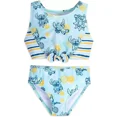 Disney Stitch Two-Piece Swimsuit for Girls, Size 2 - Walmart.com