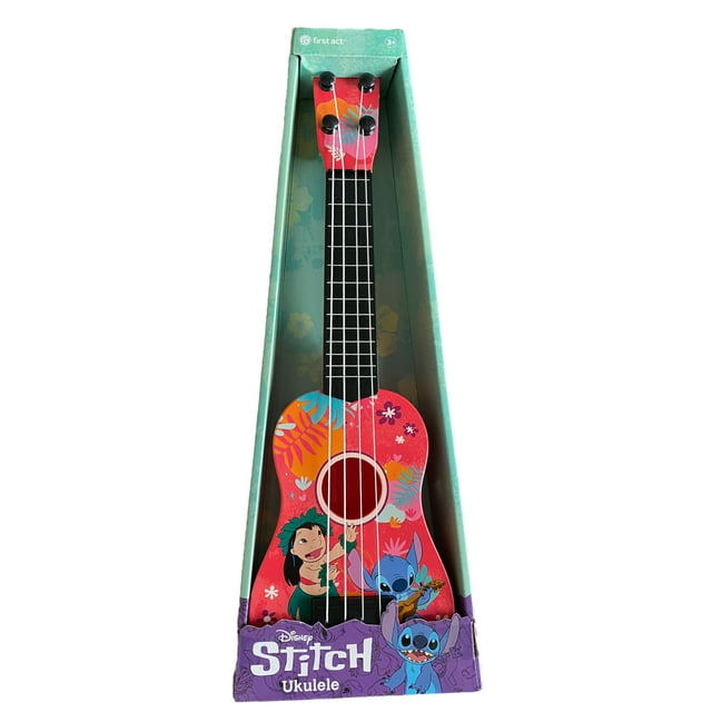 Disney Stitch Ukulele Themed First Act Musical Instruments Tunable ...