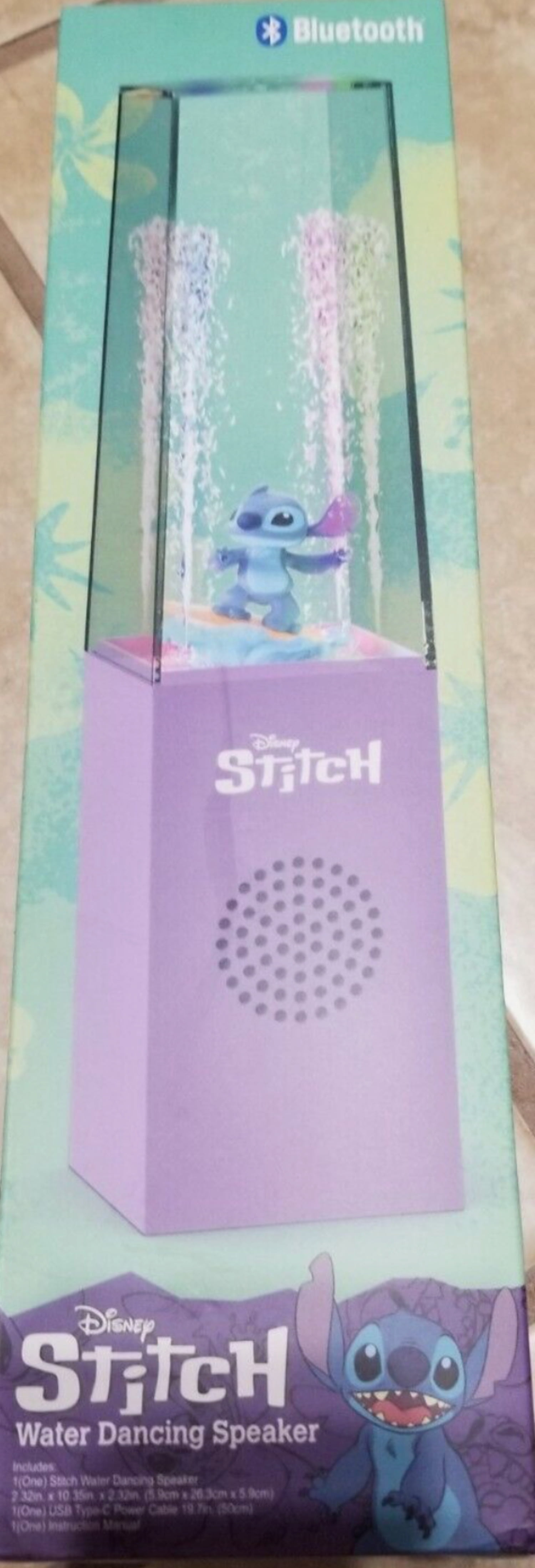 Disney Stitch Water Dancing Speaker Bluetooth - Walmart.com