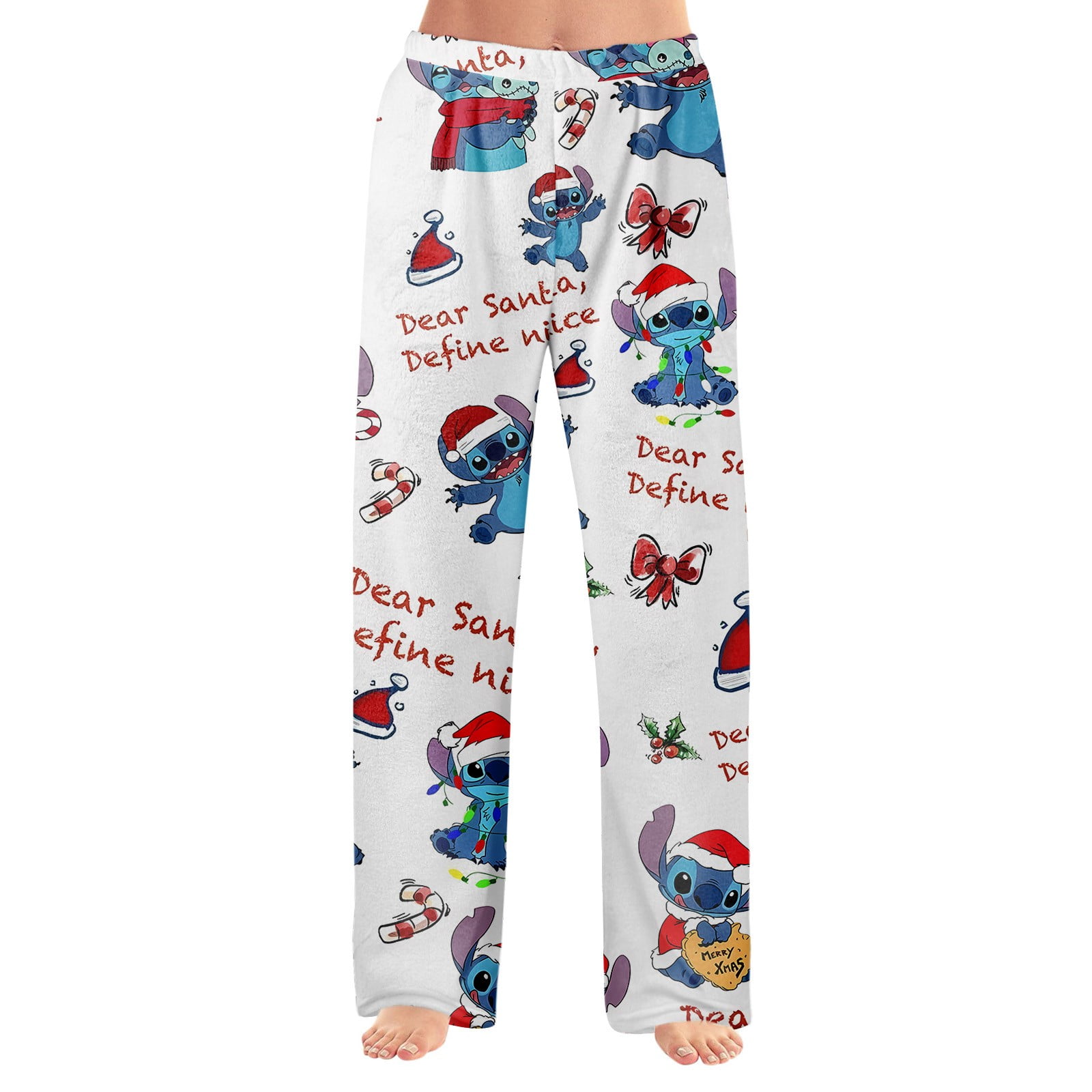 Disney Stitch Women Pajama Pants,Fashion Women Winter Pants Full Length ...