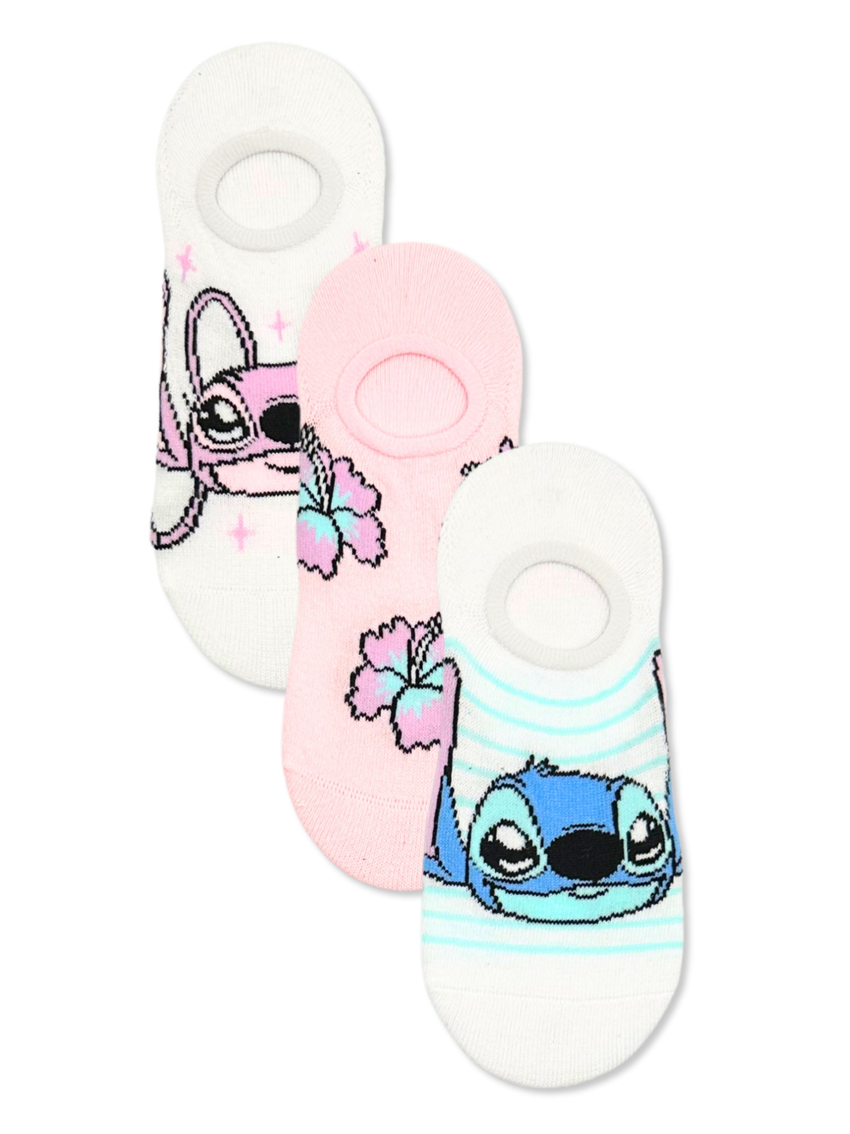 Disney Stitch Women's Scoop Liner Socks, 3-Pack, Size 4-10 - Walmart.com