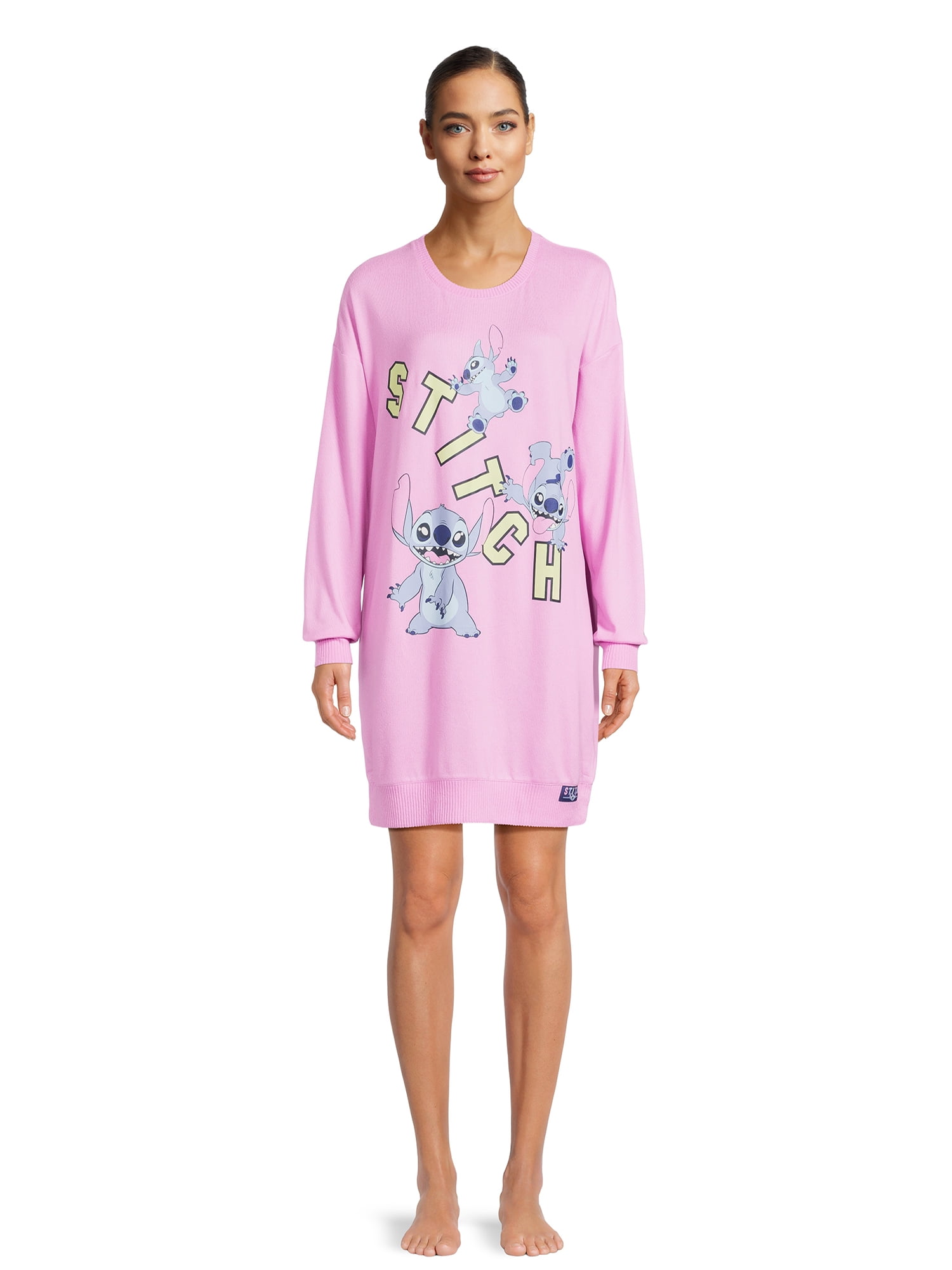 Disney Women's Stitch Sleep Shirt XS-3X, Pajamas, Lounger, Sleepwear ...