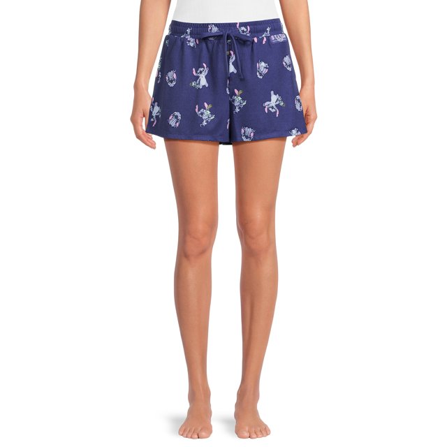 Disney Stitch Women's Sleep Shorts, Sizes XS-3X - Walmart.com