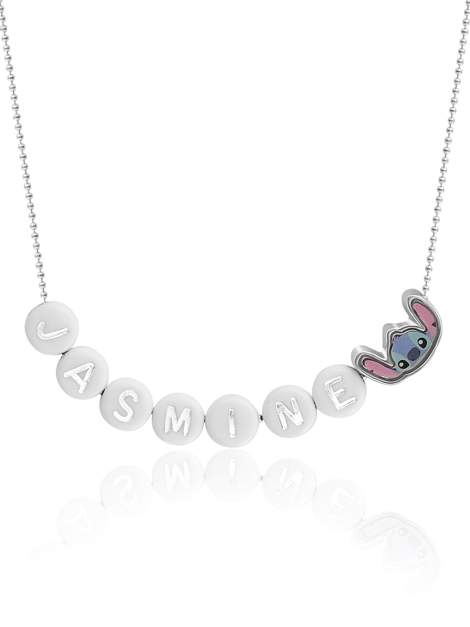 Disney Stitch Word Necklace, 16" - Walmart.com