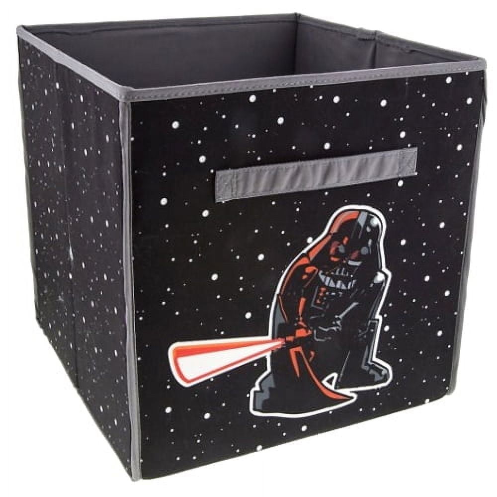 Disney Star Wars Darth Vader and Stormtrooper Storage Bin, Black ...