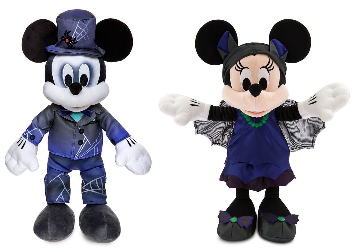 Disney Store 2pc Set Mickey Spooky & Minnie Mouse Bat Halloween Costume ...