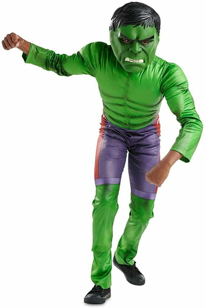 Disney Store Avengers The Incredible Hulk Costume Boys Outfit Size 3 ...