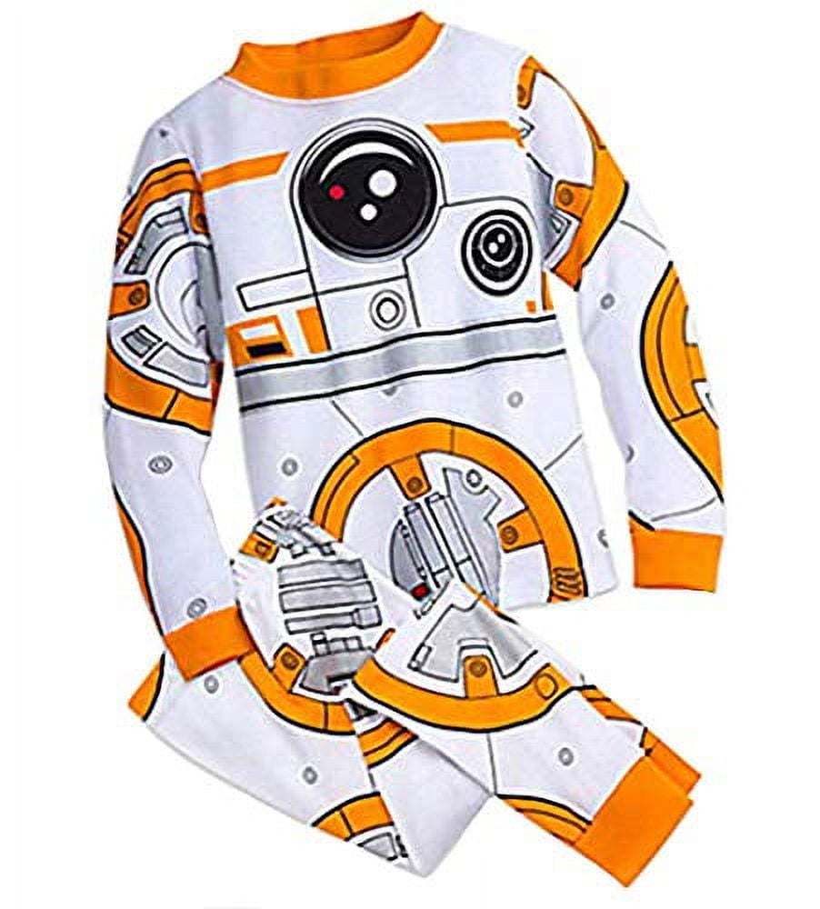 Disney Store BB-8 Star Wars Costume Pajamas PJ PALS for Kids, Size 8 ...