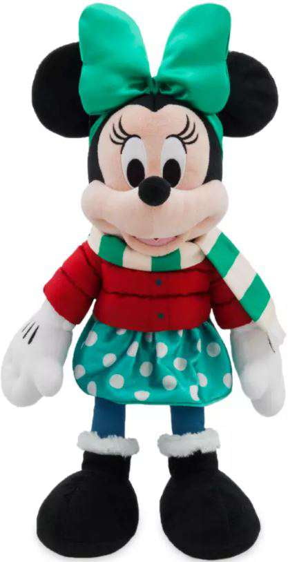 Disney Store Christmas 2021 Minnie Holiday Medium Plush New with Tag ...