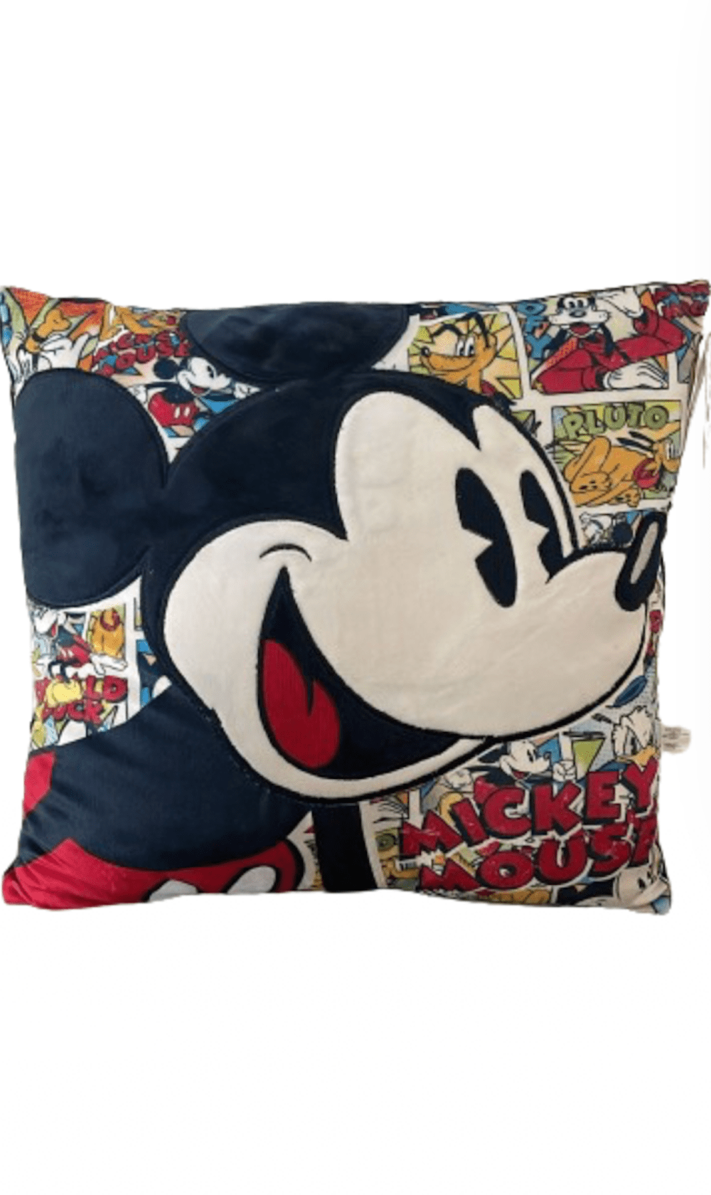 Disney Store Exclusive Mickey Pillow Comic Goofy Donald Pluto New with ...