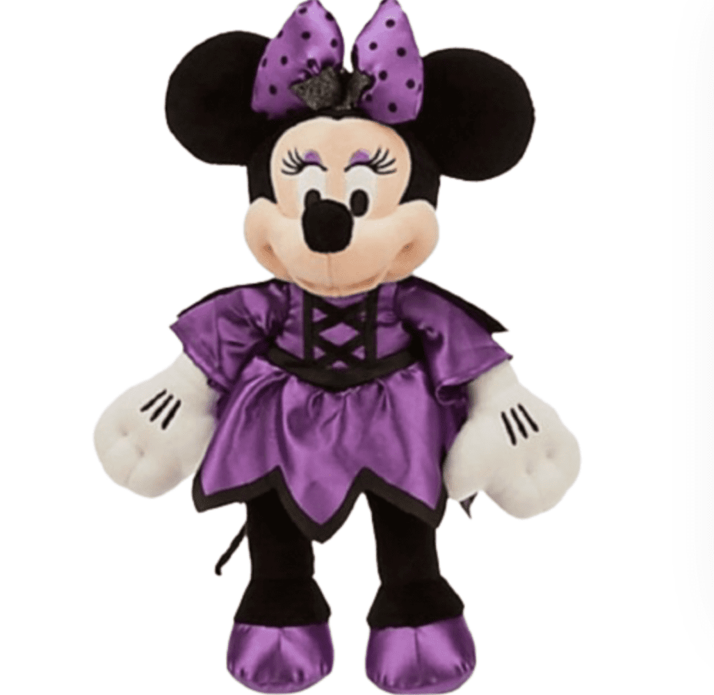Disney Store Halloween Minnie Purple Vampire 13in Plush New with Tag ...