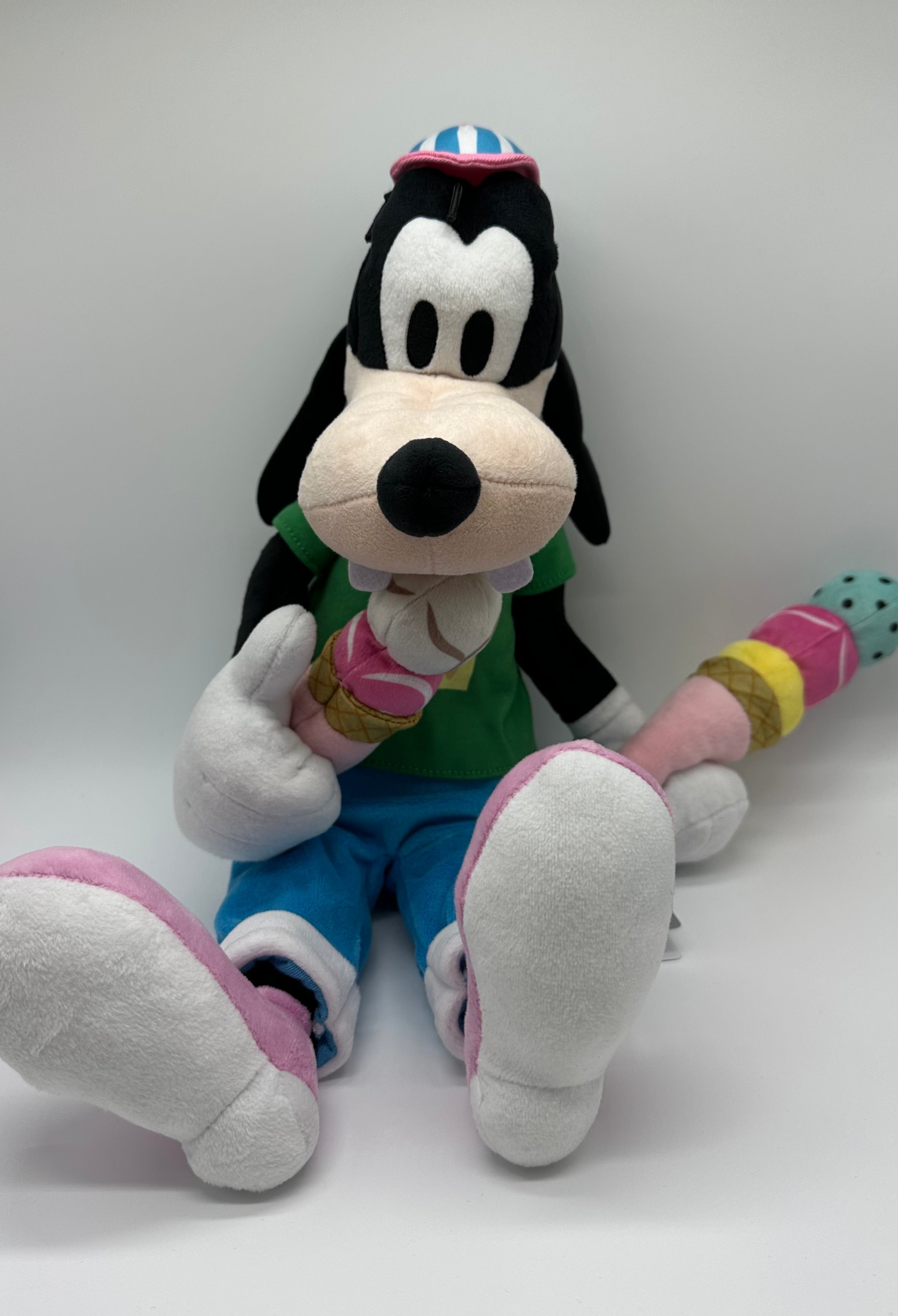 Disney Store Japan Authentic Goofy with Ice Cream Plush New with Tag ...