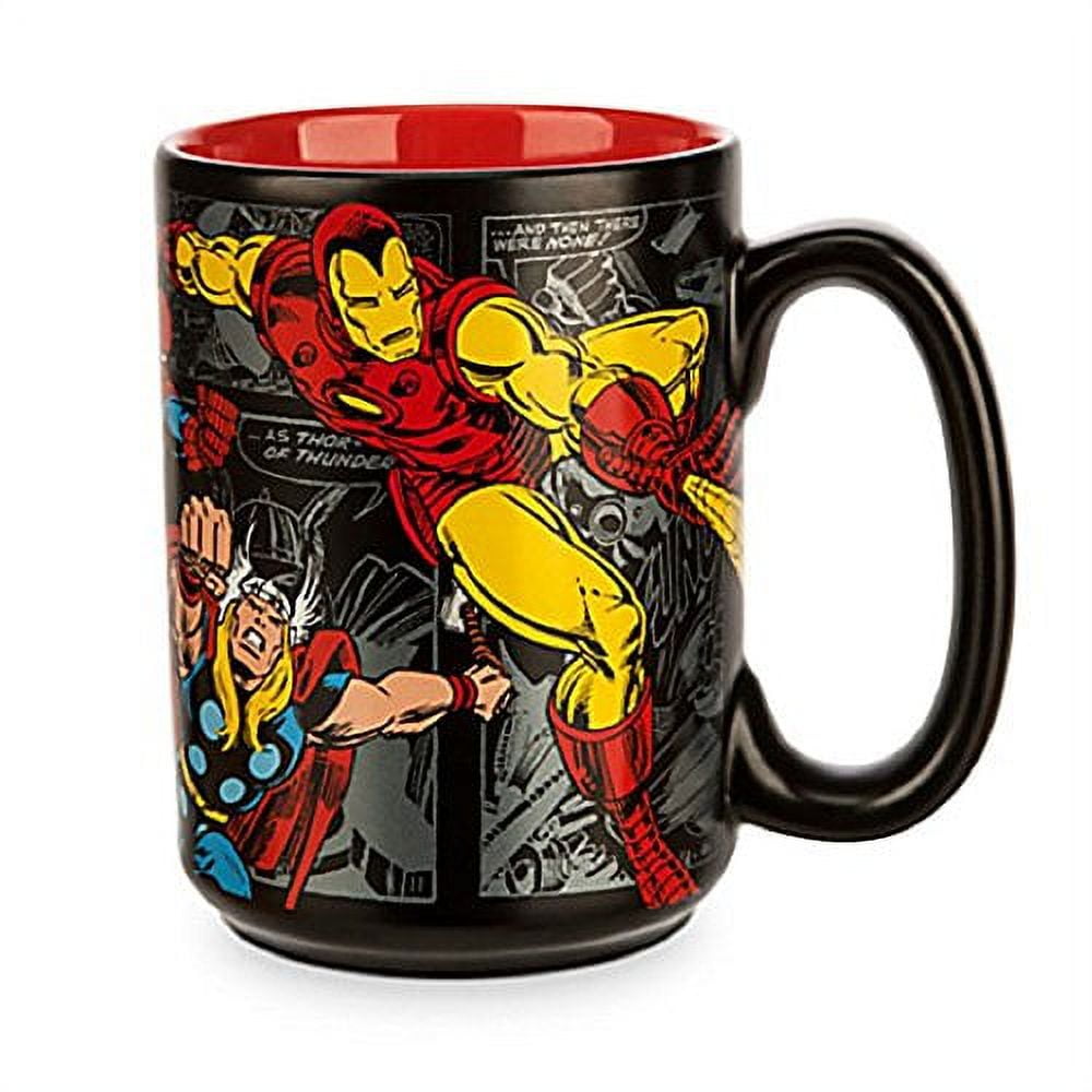 Disney Store Marvel Comics Mug - Black - Walmart.com