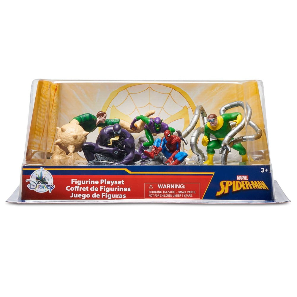 Disney Store Marvel Spider-Man Figurine Playset - Walmart.com