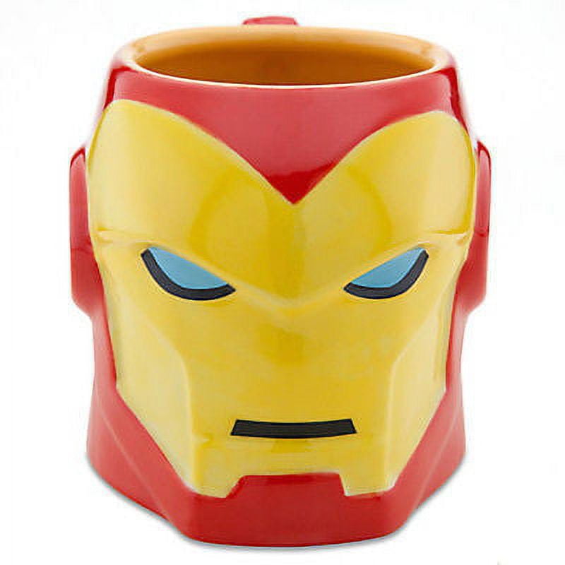 Disney Store Marvel sculptured Iron Man Coffee Mug new with box ...