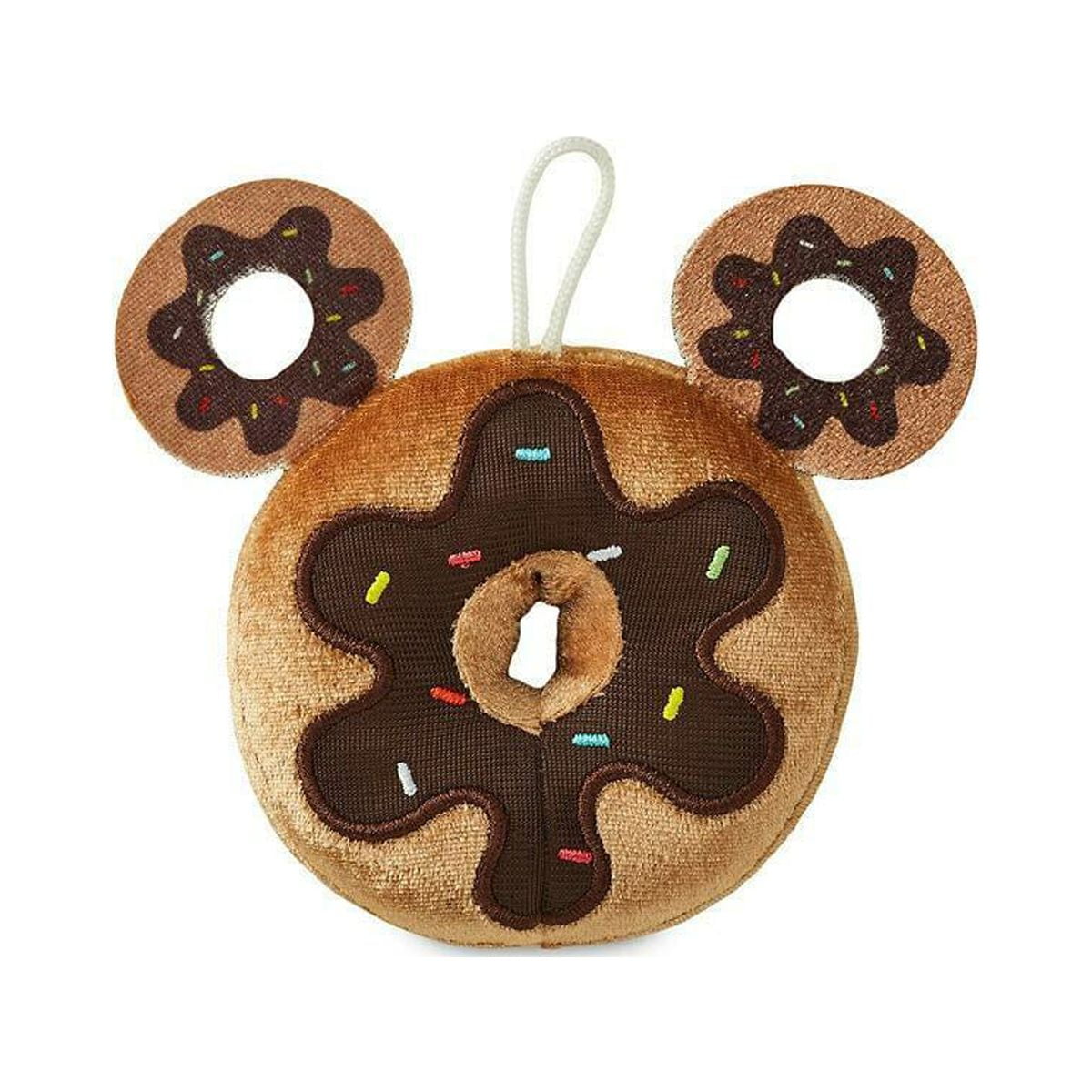 Disney Store Mickey Mouse Donut Small Hanging Plush Toy 4" H - Walmart.com