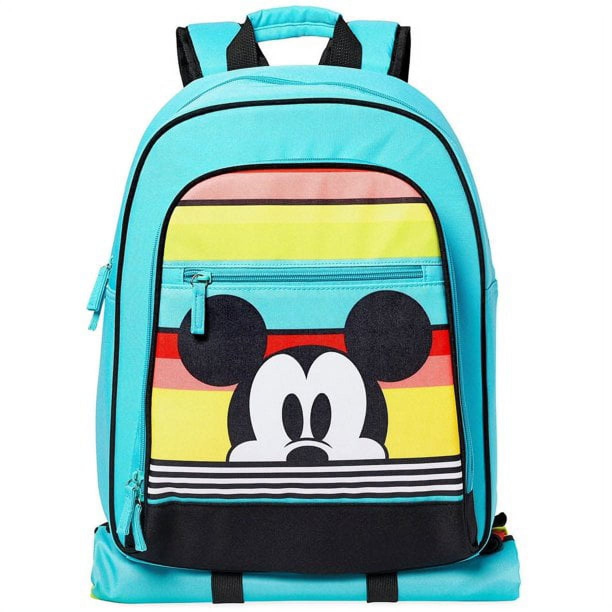 Disney Store Mickey Mouse Summer Fun Backpack W/ Picnic Mat - Walmart.com