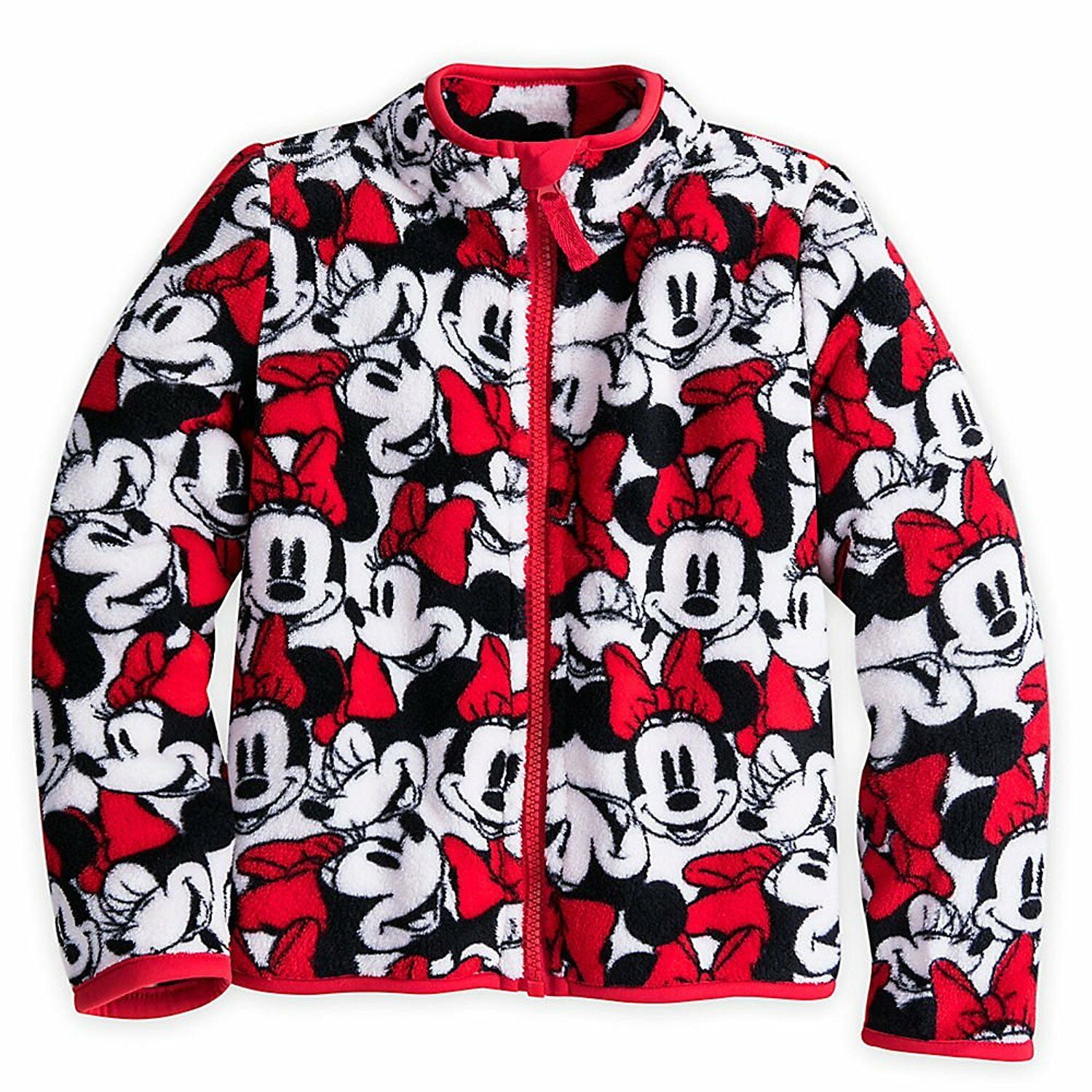 Disney Store Minnie Mouse Fleece Jacket Girl Size 5/6 - Walmart.com