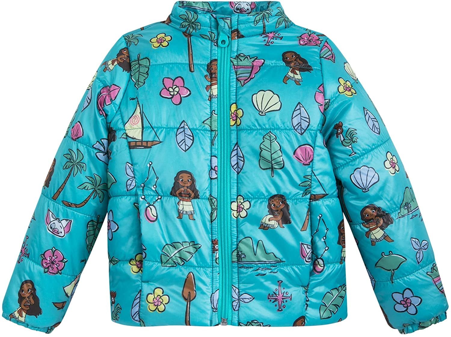 Disney Store Moana Light Weight Jacket Girl Size 5/6 - Walmart.com