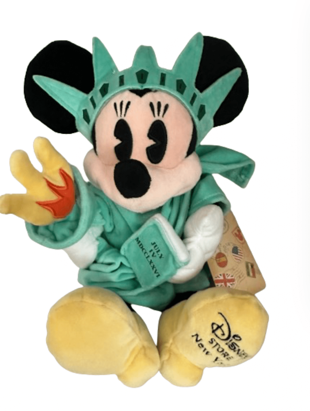 Disney Store New York Minnie as Lady Liberty Plush New with Tag ...