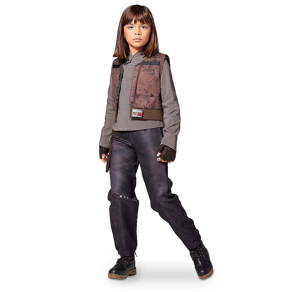 Disney Store Star Wars Rogue One Jyn Erso Costume Girls Kids Size S 5/6 ...