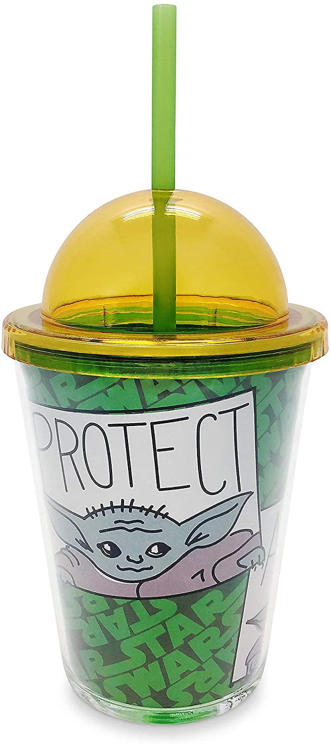 Disney Store The Mandalorian The Child Grogu Baby Yoda Tumbler Kids ...