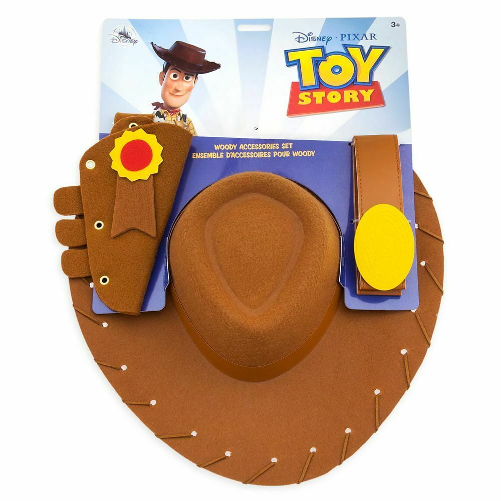 Disney Woody Costume Hat, Belt, and Accessory Set, Inspired by Toy ...