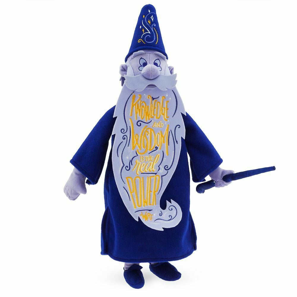 Disney Store Wisdom Collection Merlin Sword in the Stone Limited Plush ...