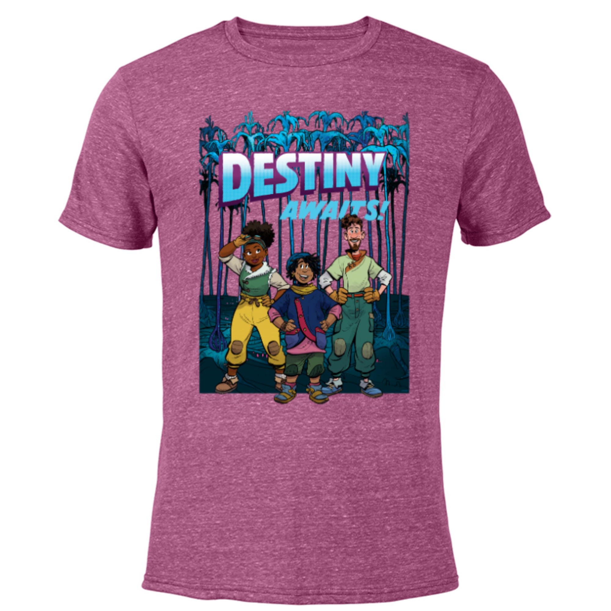 Disney Strange World Destiny Awaits - Short Sleeve Blended T-Shirt for ...