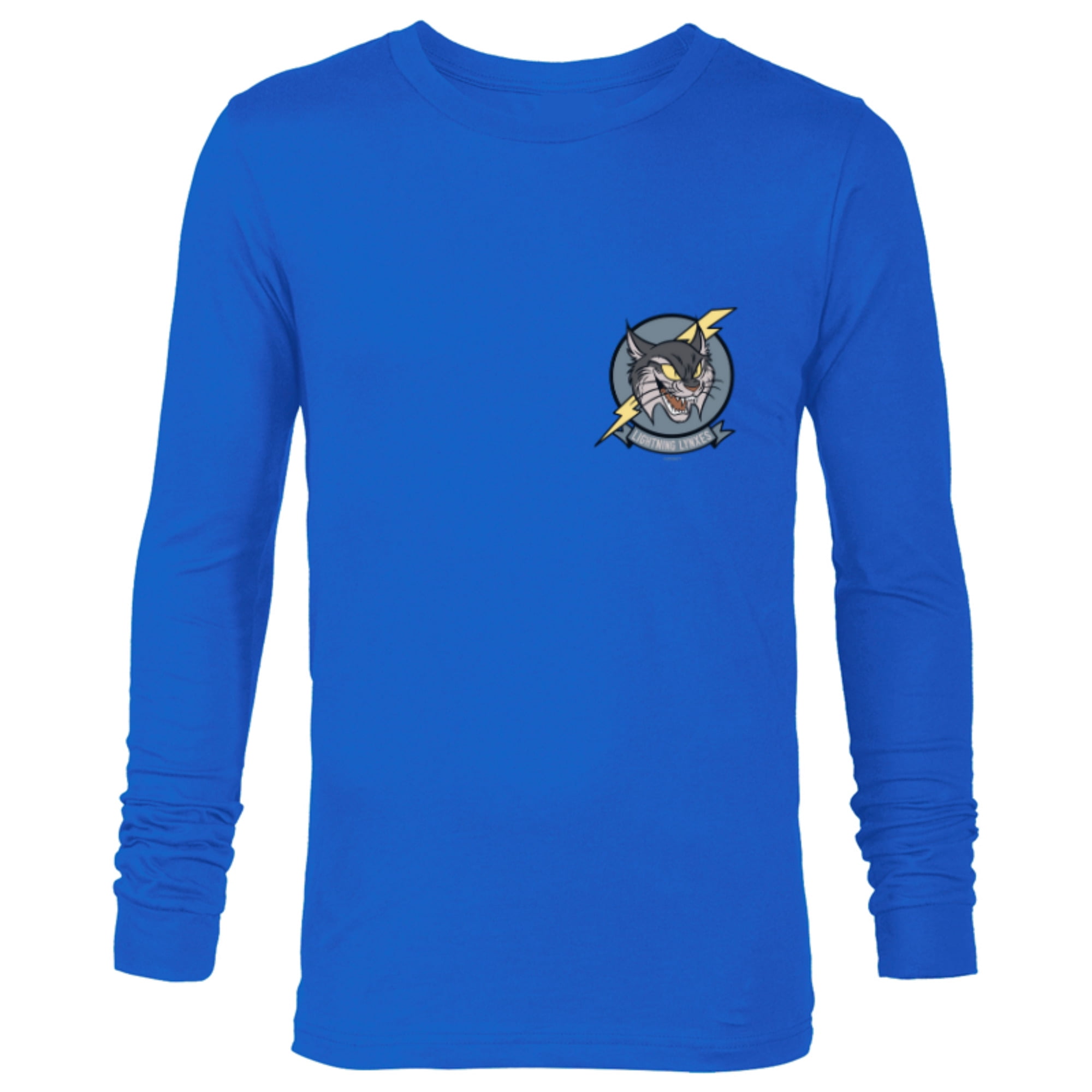 Disney Strange World Lightning Lynxes Icon - Long Sleeve T-Shirt for Men - Customized-Navy ...