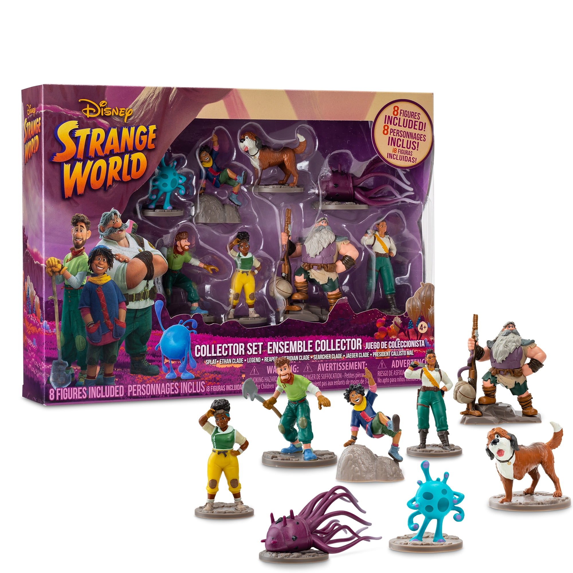 Disney Strange World Mini Figures Multipack, Includes 8 Figures, Great ...