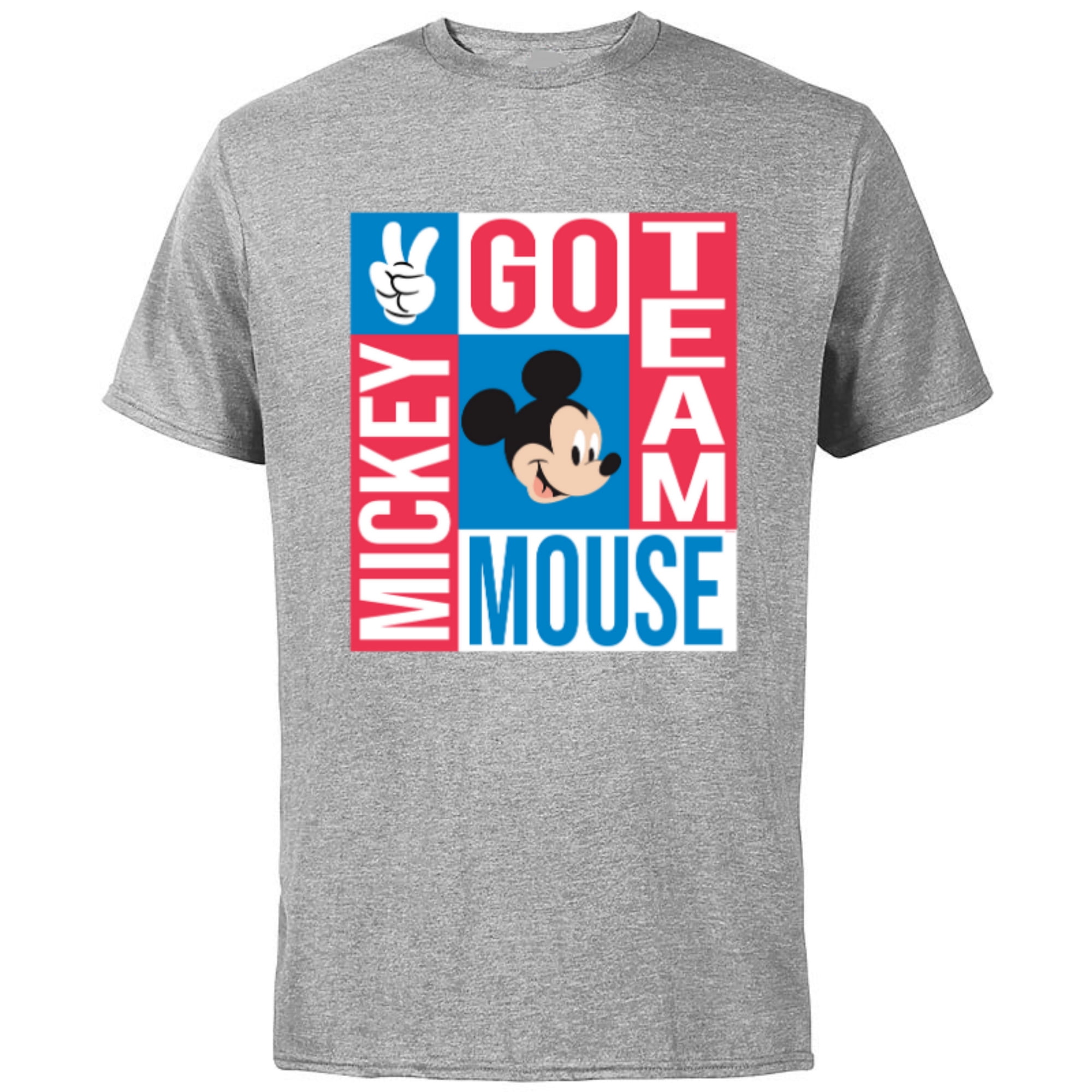 Disney Summer Athletic Sports Games Go Team Mickey Mouse- Short Sleeve ...