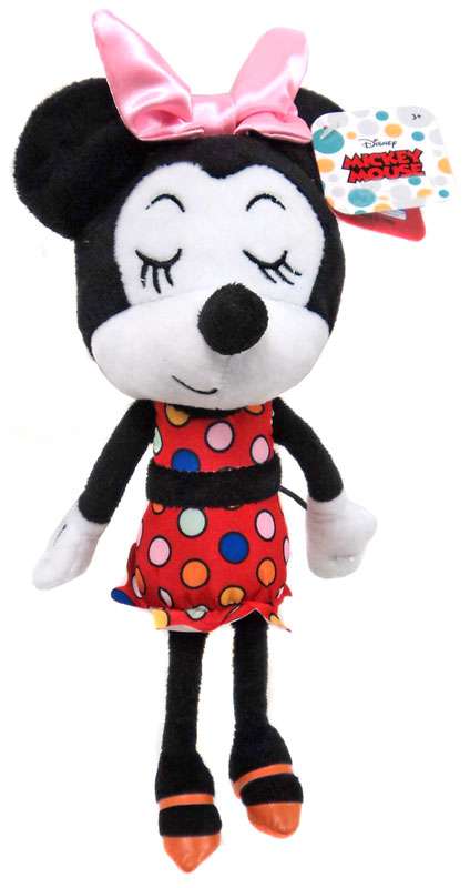 Disney Summer Minnie Mouse Plush (Eyes Closed) - Walmart.com