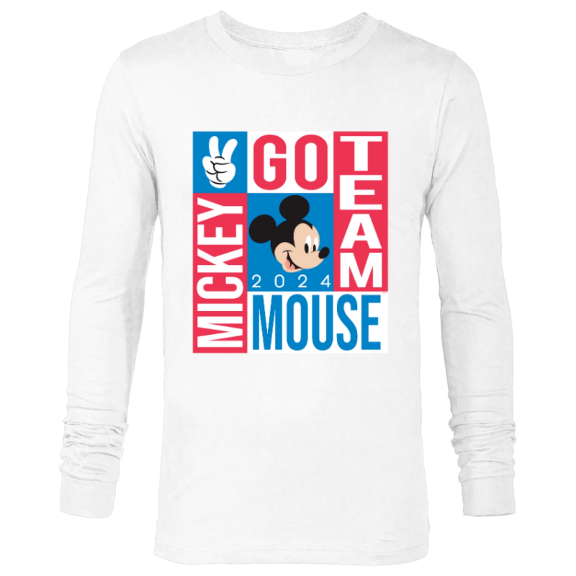 Disney Summer Sports Games Go Team Mickey Mouse 2024- Long Sleeve T ...