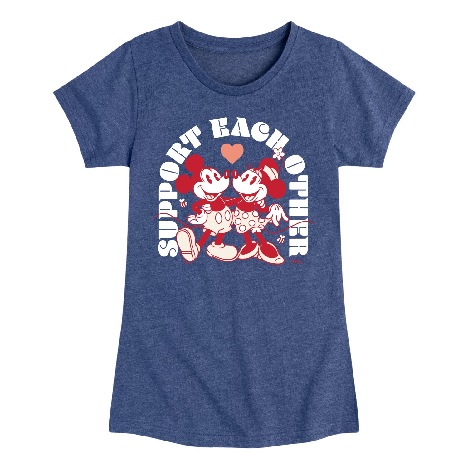 Disney - Support Each Other - Toddler & Youth Girls Short Sleeve ...