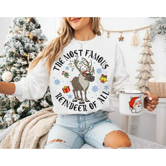 Disney Sven Christmas Tshirt, Disneyland Frozen Christmas Shirt, The ...