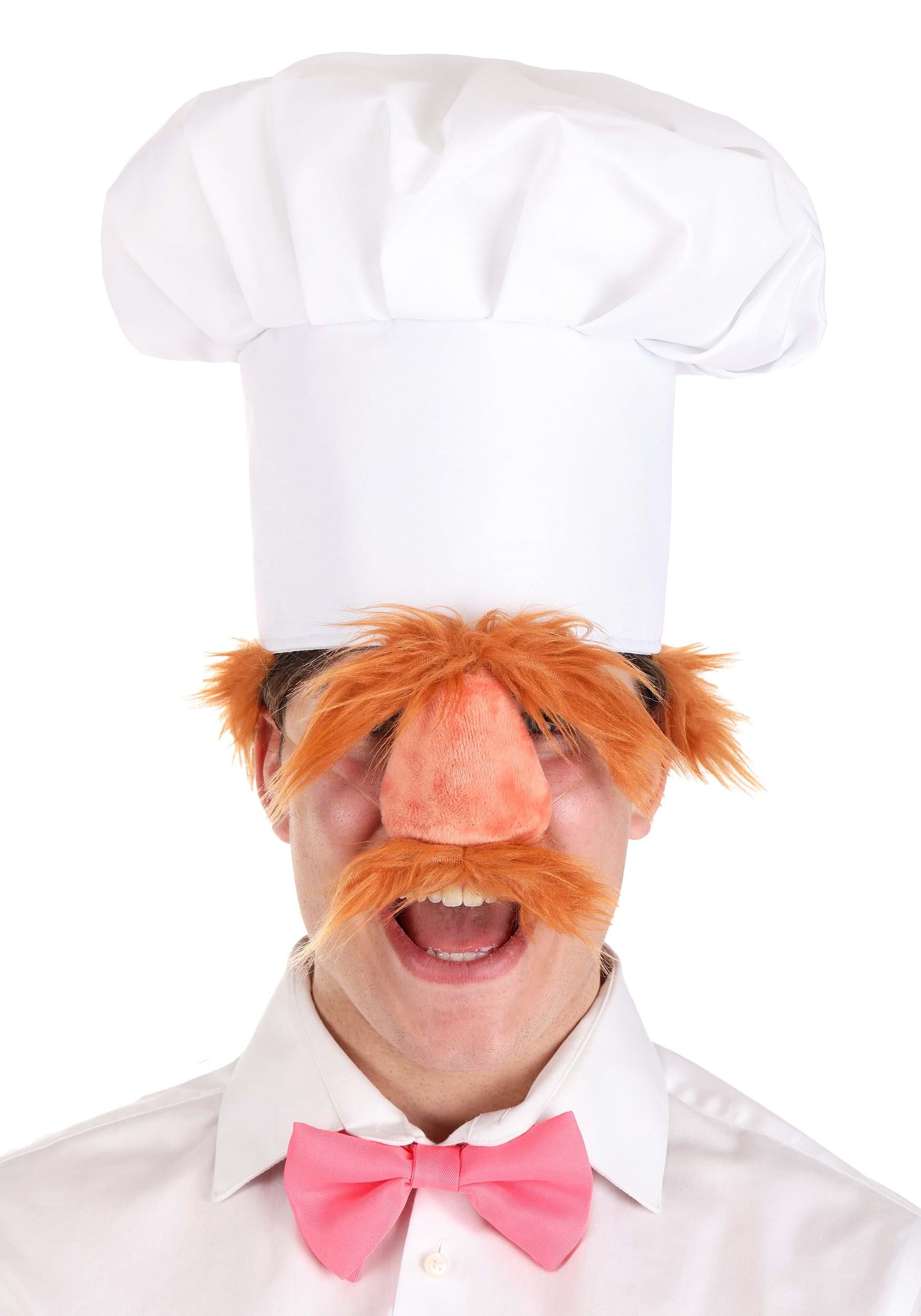 Disney Swedish Chef Hat, Nose & Bow Kit for Adults - Walmart.com