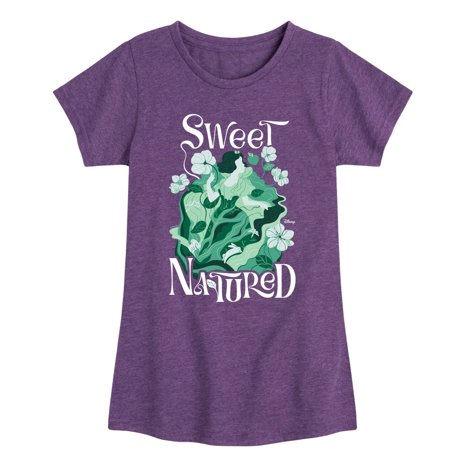 Disney - Sweet Natured - Toddler & Youth Girls Short Sleeve Graphic T ...