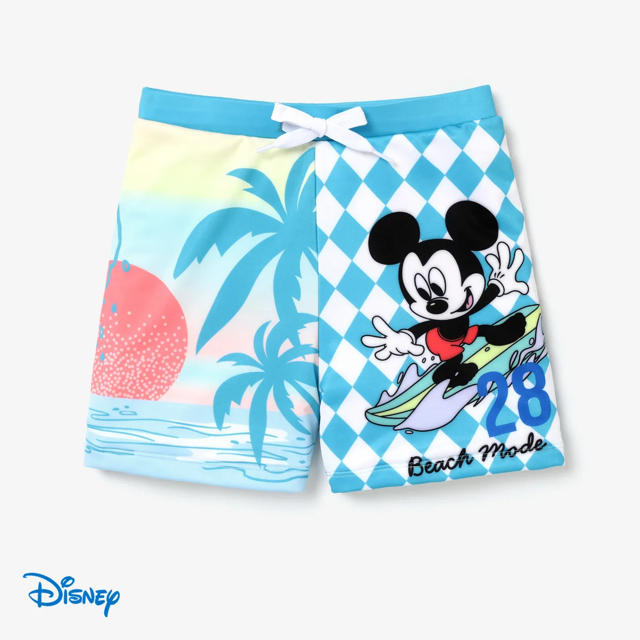 Disney Boys Swimtrunks Swimsuits Micky Mouse Graphic Swimwear Shorts ...